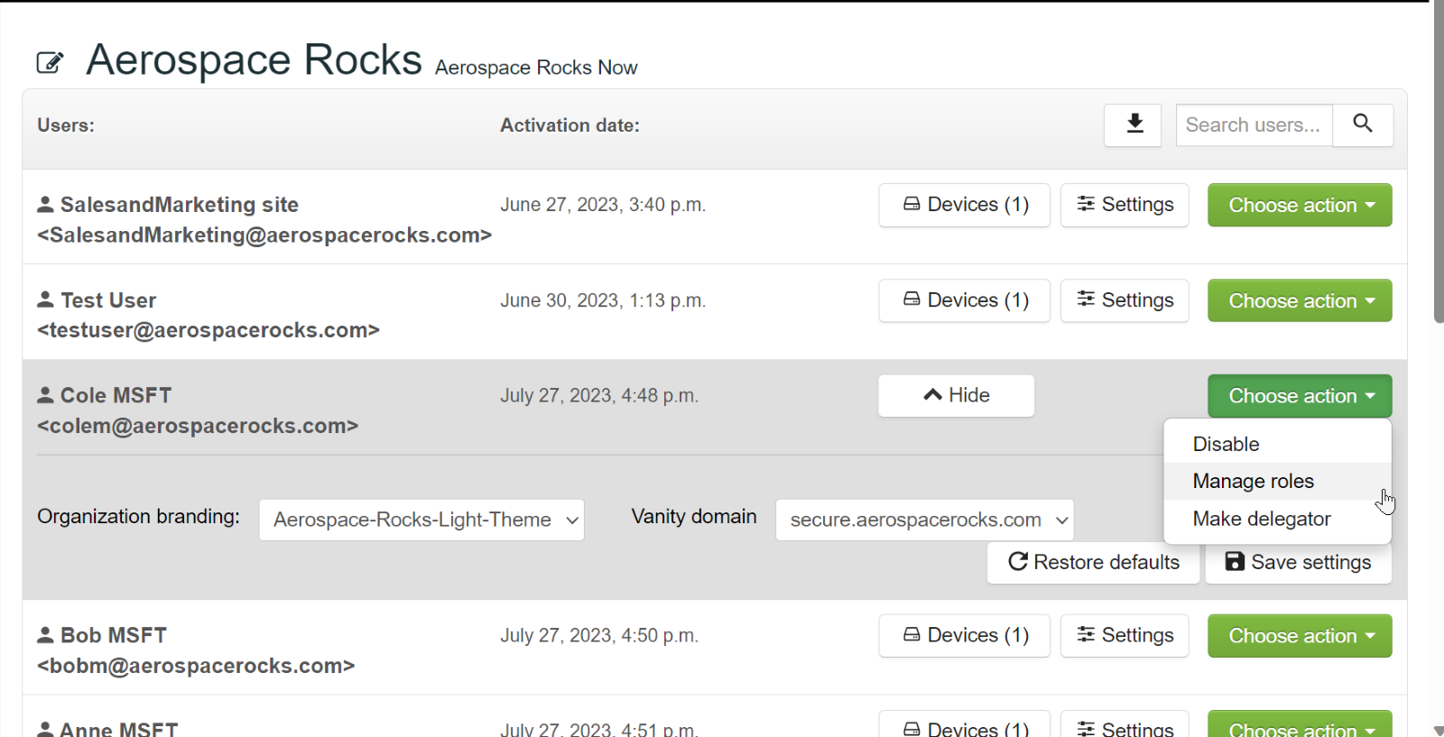eShare Admin console overview – eShare Support