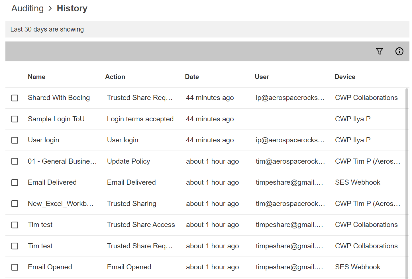 eShare Admin console overview – eShare Support