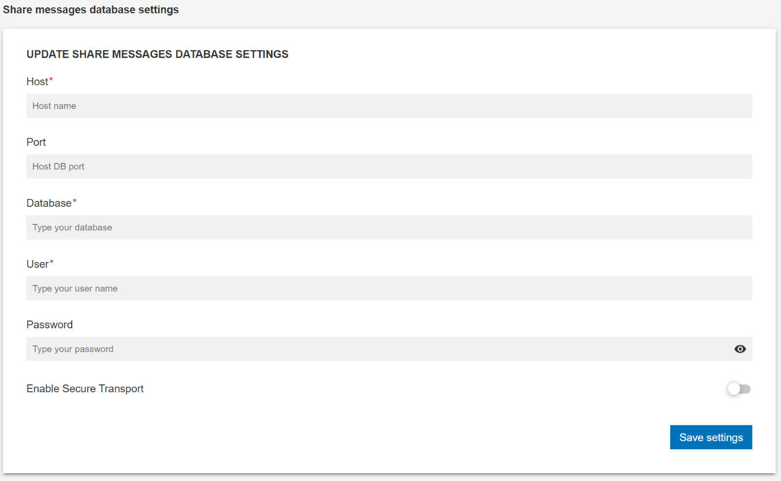 eShare Admin console overview – eShare Support