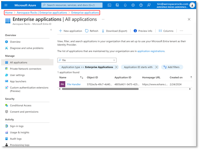 M365 Trusted Sharing Action Menu Installation Guide – eShare Support
