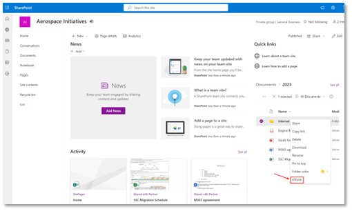 eShare M365 Trusted Sharing Action Menu App Installation Guide – eShare ...