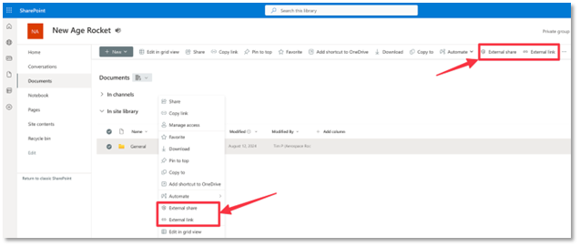 eShare M365 Trusted Sharing Action Menu App Installation Guide – eShare ...